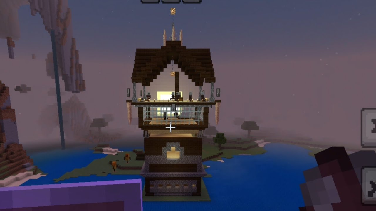 How To Build A New Pillager Outpost In Minecraft - YouTube