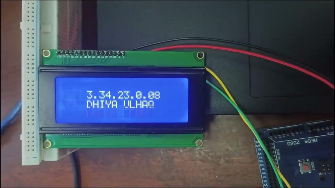 NO.2 PRAKTEK ARDUINO-LCD 16x3 - YouTube