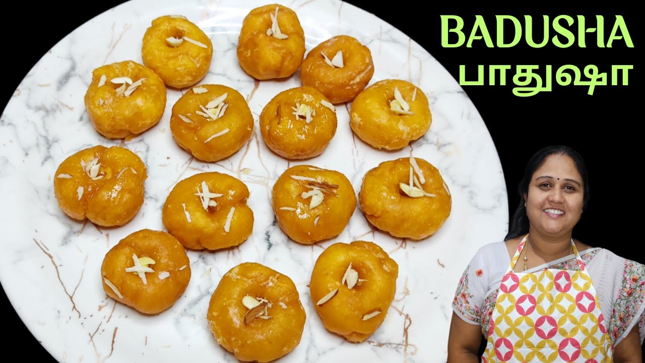 Badusha Recipe in Tamil | Badusha Sweet Recipe in Tamil | How to make ...