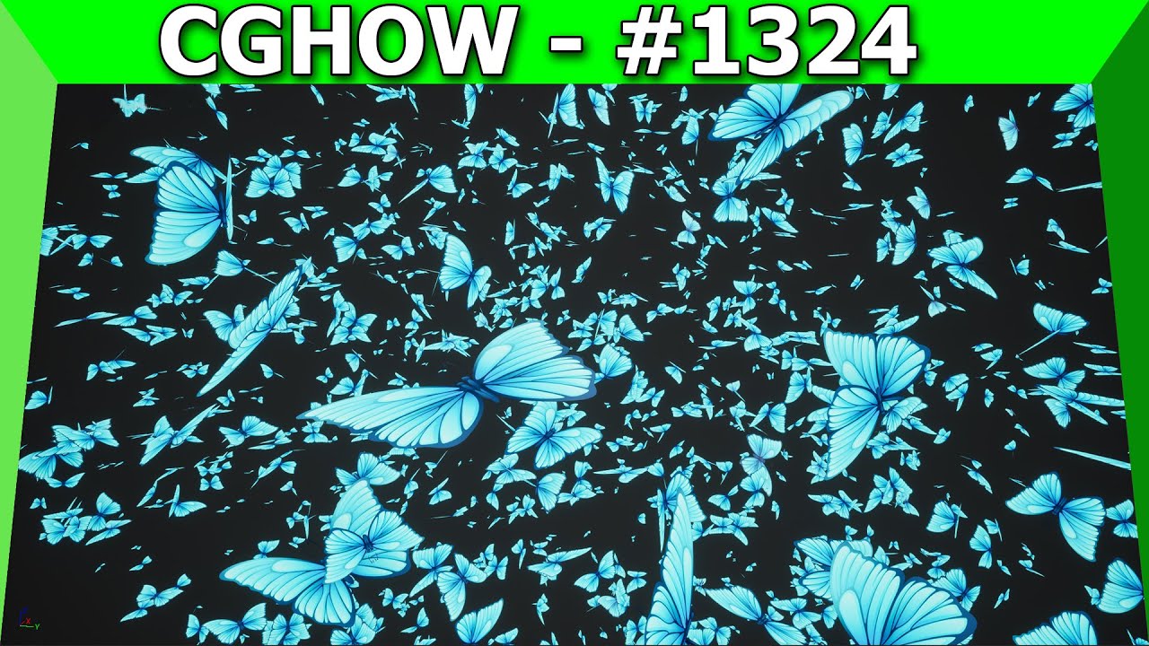 Sprite Based Animated Butterflies in UE 5.1 Niagara 👉 Trailer - YouTube