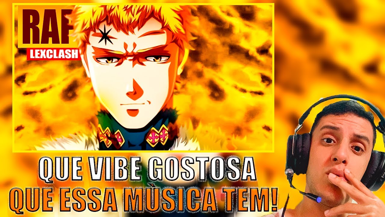 React Rap do Julius Novachrono (Black Clover) | TIPO REI MAGO ...
