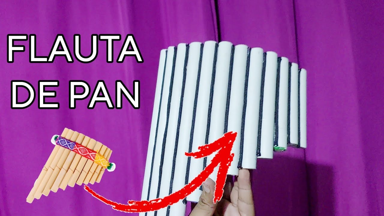 Flauta de Pan con materiales del hogar - YouTube