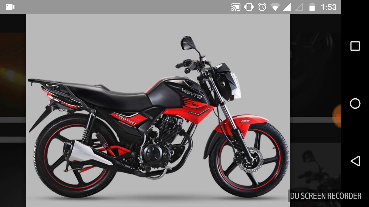 Ficha técnica de la VENTO protón 150 - YouTube