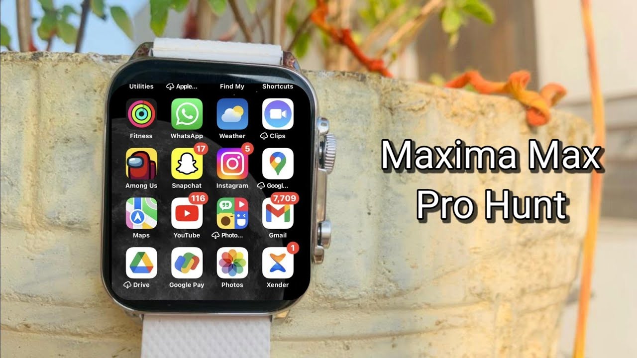 Maxima Max Pro Hunt Smartwatch Unboxing & Review..🔥 | amOled Display ...