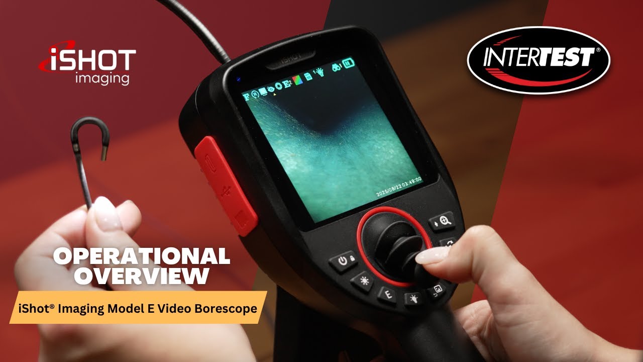 iShot® Imaging Model E Video Borescope Operational Overview - YouTube