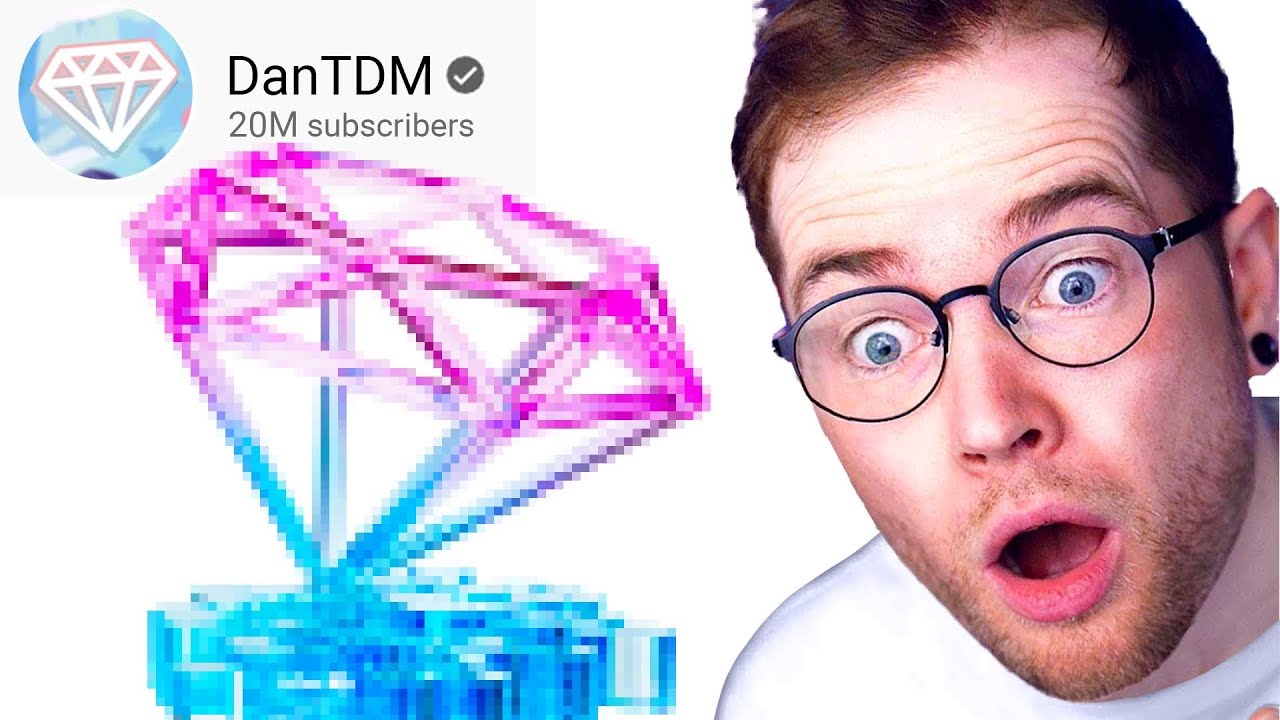 I Designed DanTDM's 20 Million Playbutton! (Custom) - YouTube