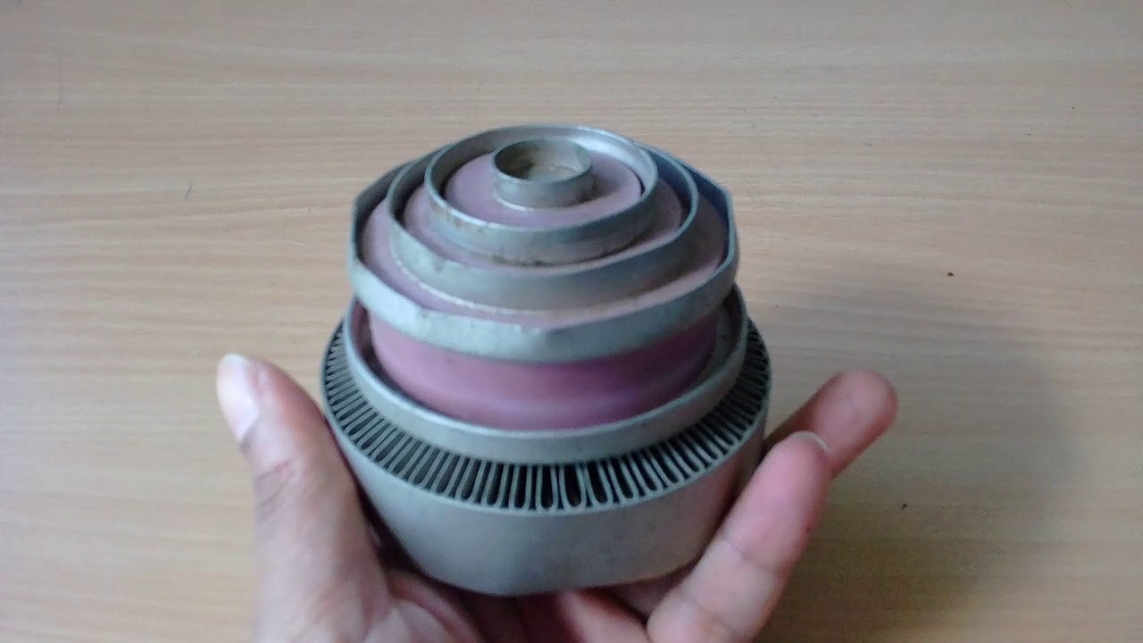 Old TV Transmitter Valve - YouTube