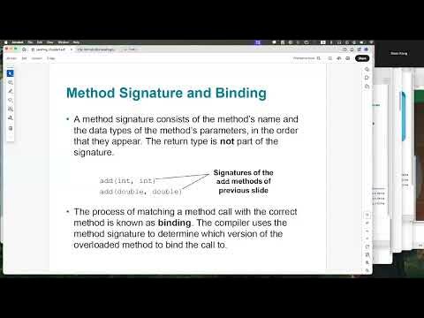 Java Programming Language - about Class and object. Part 2 - YouTube