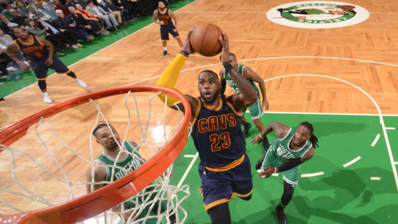 The day Boston felt the fury of Lebrom James - YouTube