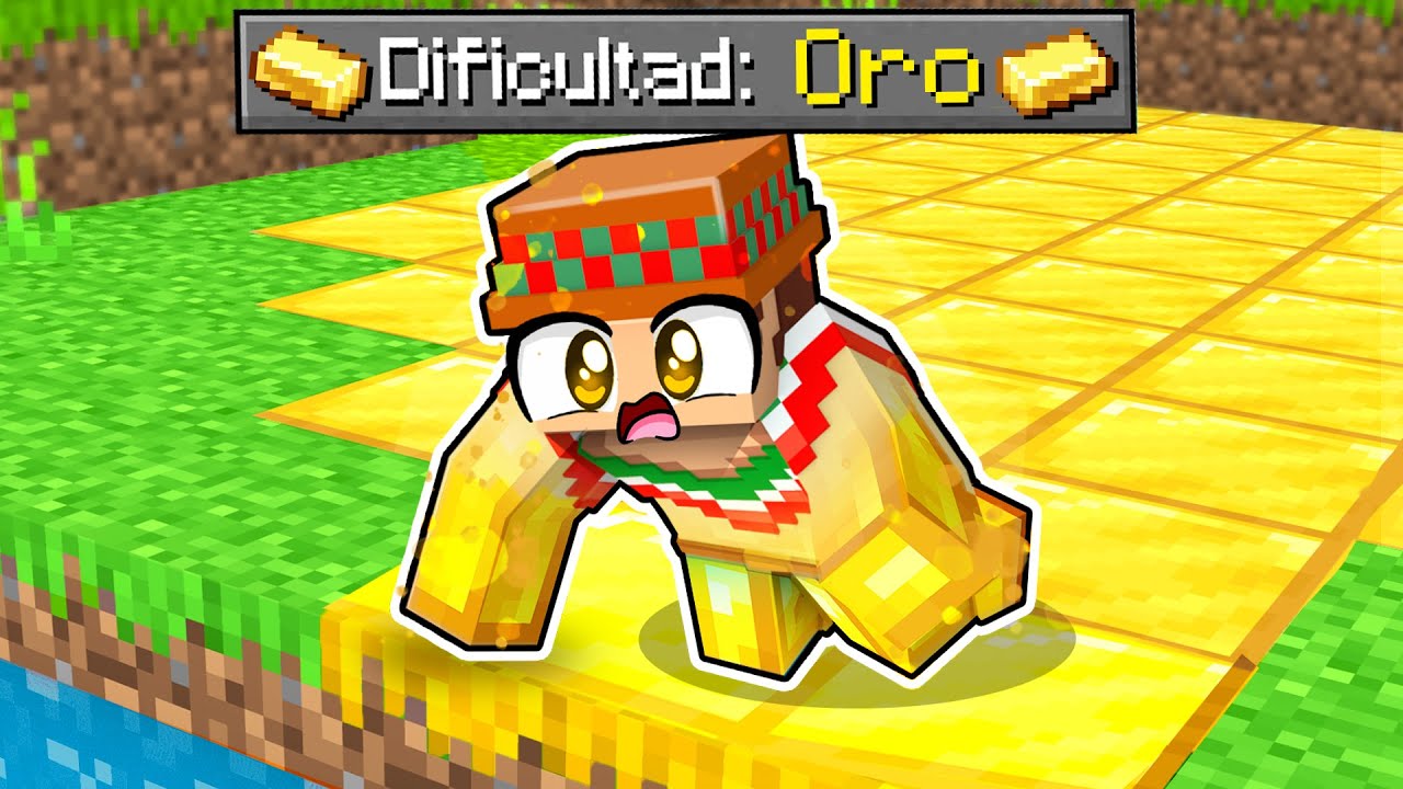 ¡Minecraft PERO lo que TOCO se CONVIERTE en ORO! 😲🥇💰 SILVIOGAMER ...