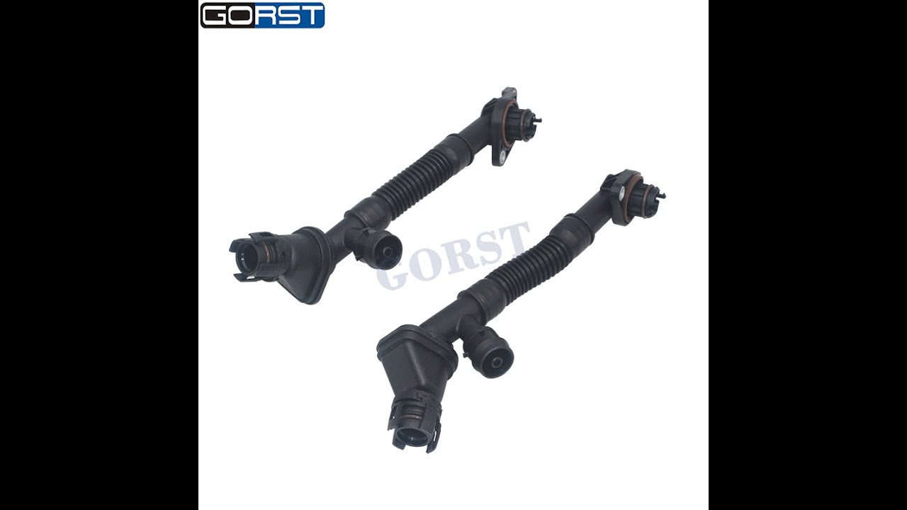 2PCS Crankcase Vent Hoses Left&Right 11157646086 for BMW N63 ...