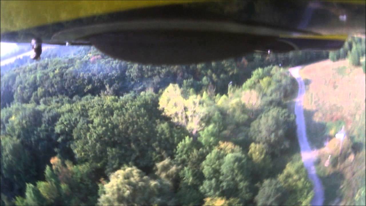 RC F4U Corsair with bomb drops - YouTube