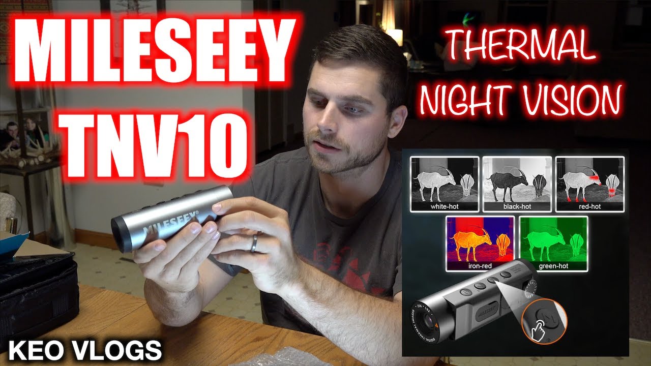 Mileseey TNV10 Thermal Night Vision Scanner - YouTube