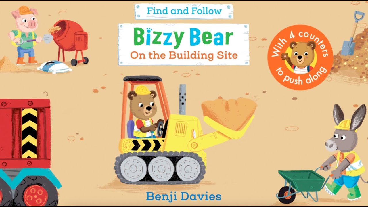 Bizzy Bear: Find and Follow On the Building Site - YouTube