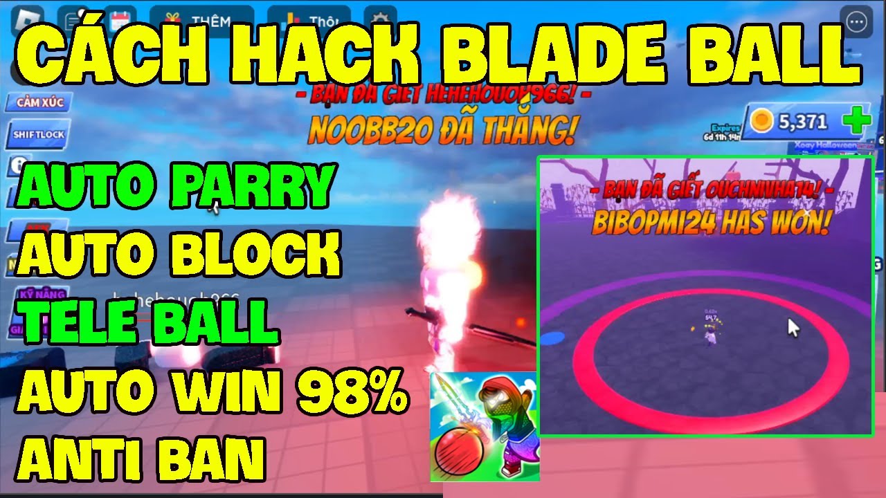 Cách Hack Blade Ball Trên Điện Thoại No Key Auto Chém Bóng, Auto Win 98 ...