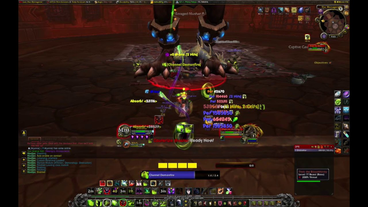 How to solo: Thok The Bloodthirsty Mythic - YouTube