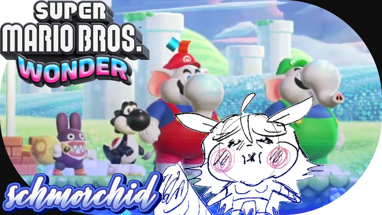 Orchid & Friends are KNUCKLEHEADS in SUPER MARIO BROS. WONDER - YouTube