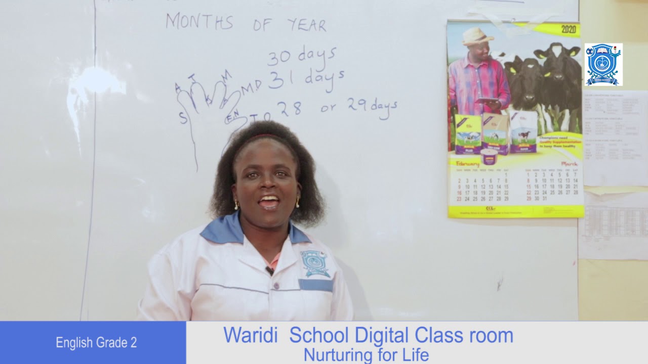 GRADE 2 ENGLISH ONLINE LESSON 1 - YouTube