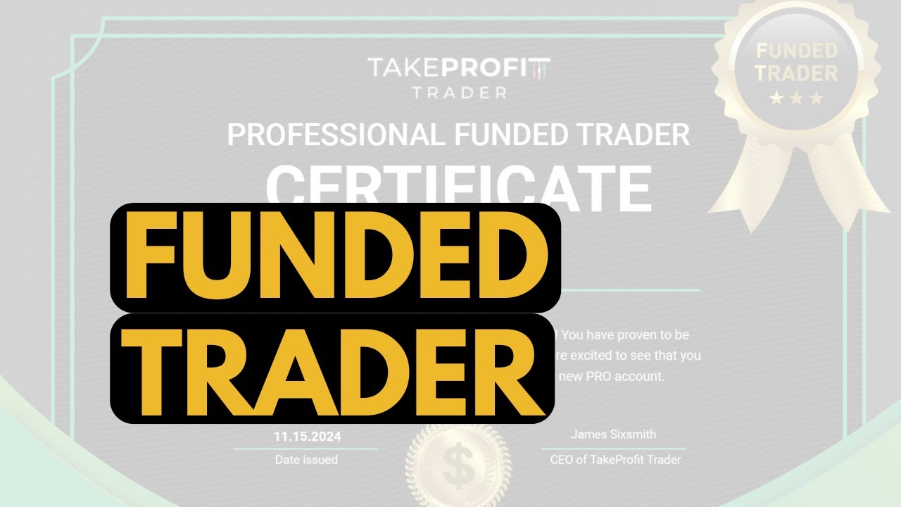 PRO Account - FUNDED TRADER - YouTube