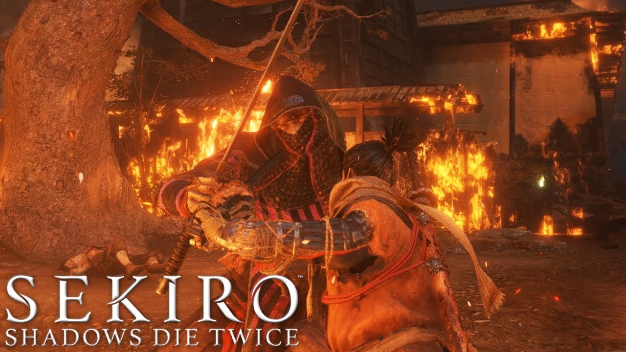 Lone Shadow Masanaga the Spear-bearer Boss Fight (Hirata Estate) - Sekiro Shadows Die Twice #33 ...