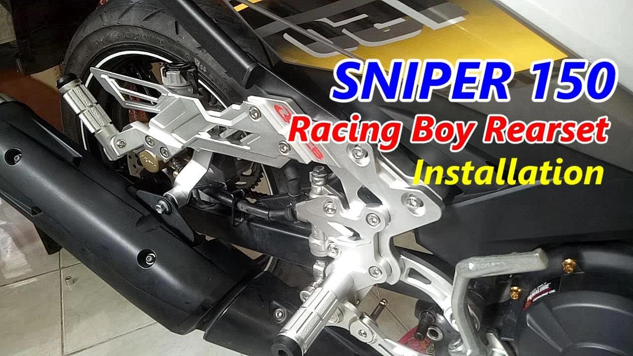 RCB Rearset|Shifter V7 - YouTube
