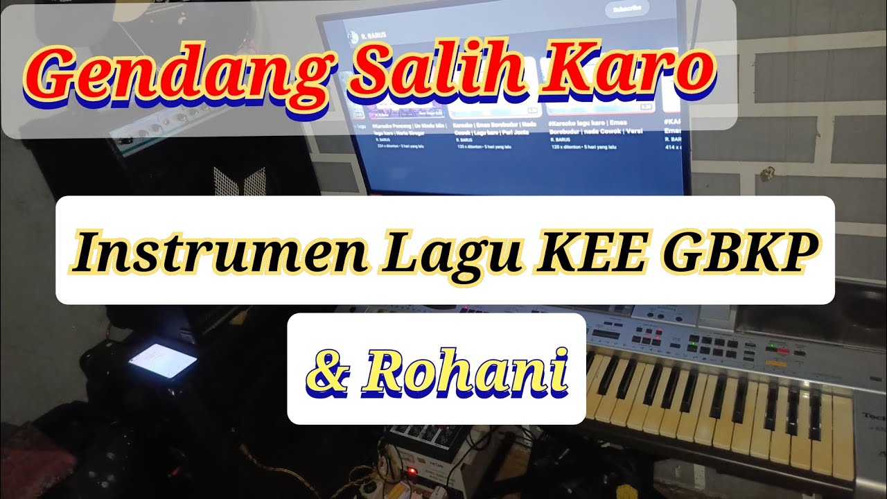 Gendang Karo Terbaru | Instrumen Lagu KEE GBKP & Salih Rohani - YouTube