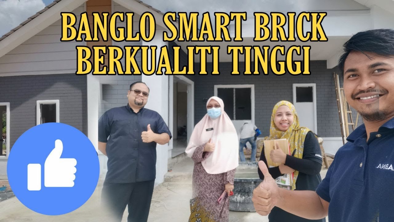 RUMAH IBS(INTERLOCKING SMART BRICK) RM 350K SAHAJA - YouTube