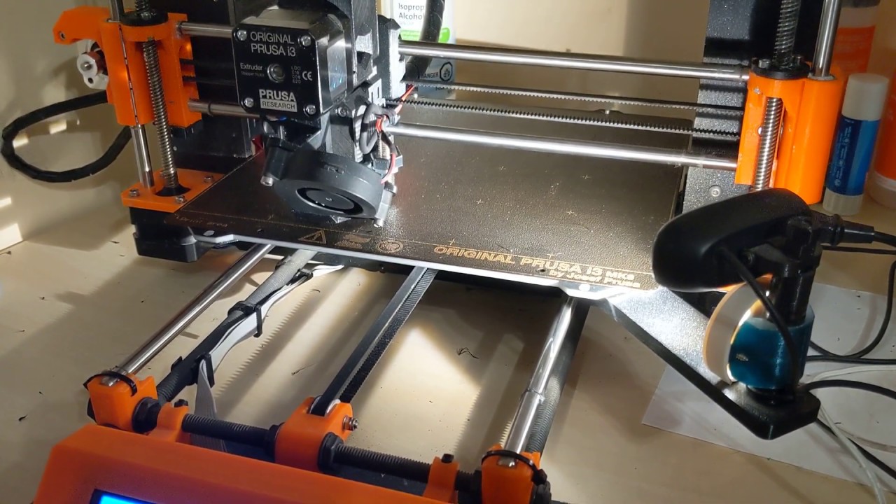 7x7 Mesh Bed Level, Prusa MK2.5 - YouTube