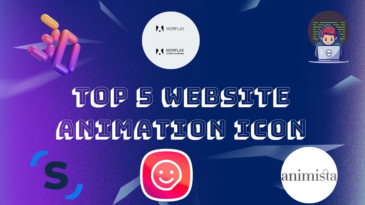 Top 5 Website Animation Icon Đẹp | Website | LuoiCode - YouTube
