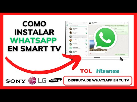 😱😉COMO INSTALAR WHATSAPP EN SMART TV😊