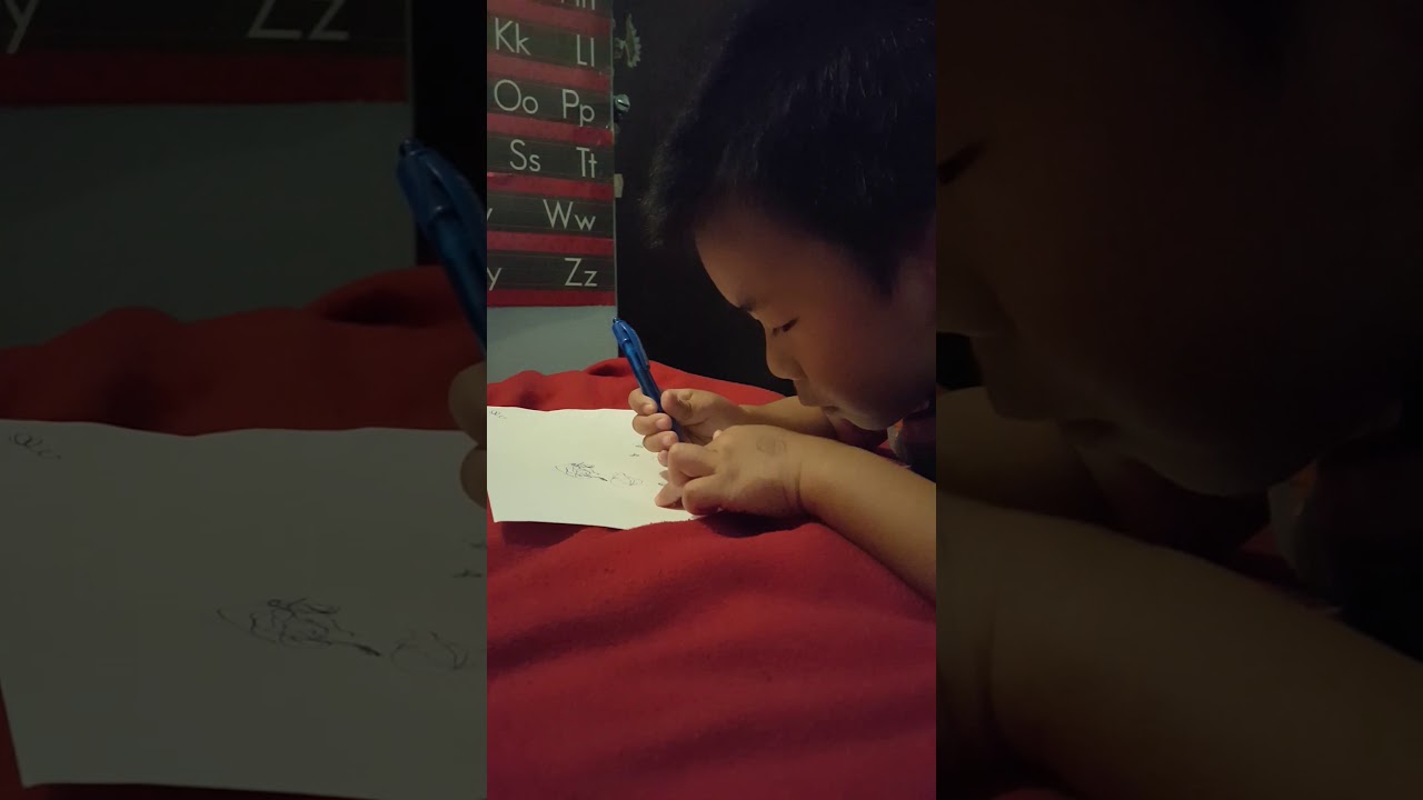 Malachi Drawing - YouTube