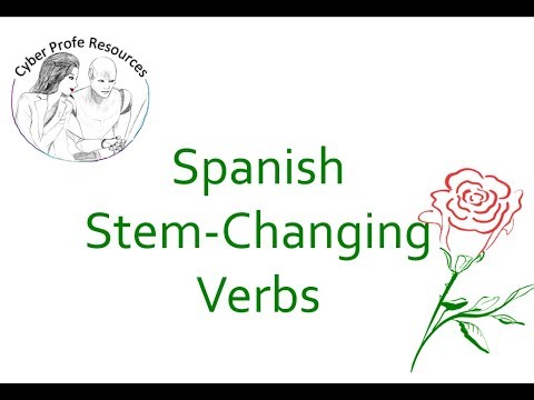 Spanish Stem Changing Verbs PowerPoint - YouTube
