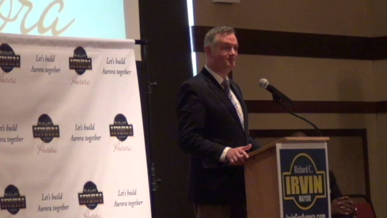 Pastor Jeff Moore Speaking at Richard C. Irvin Campaign Kick-Off for ...