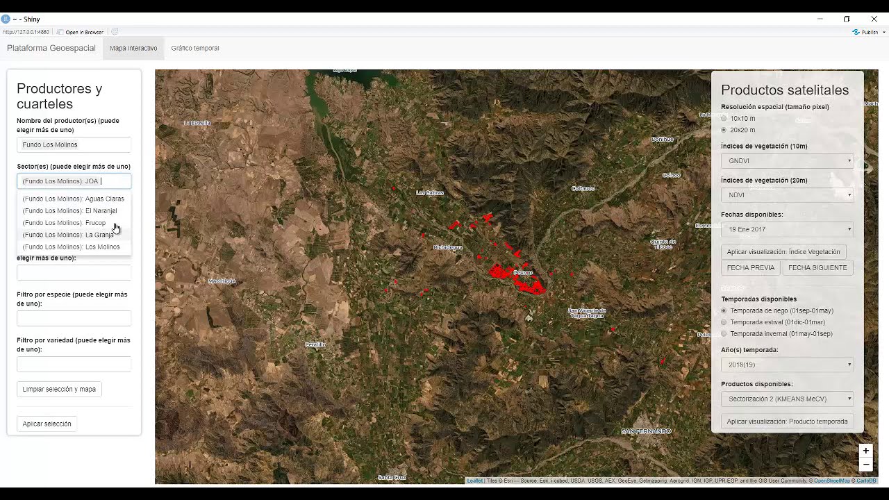 Introducción al uso de la Plataforma Geoespacial - YouTube