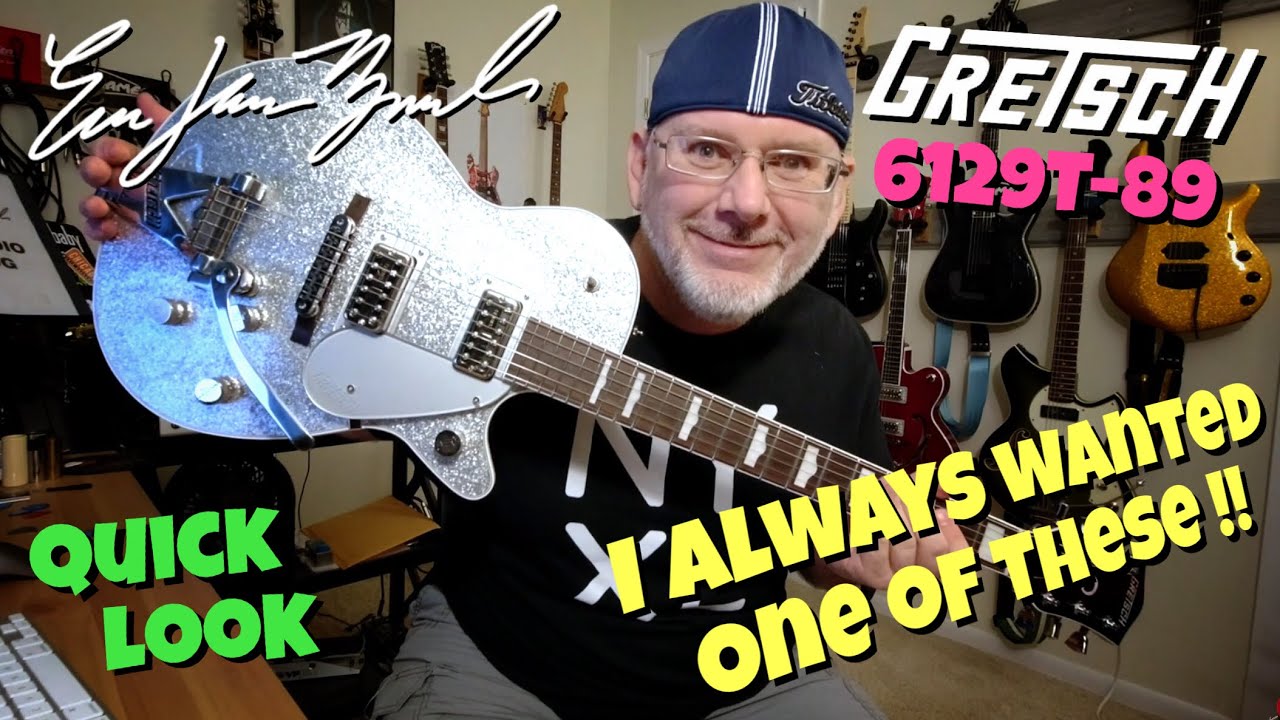 Sparkle Jet Gretsch 6129T-89 Quick Look - YouTube