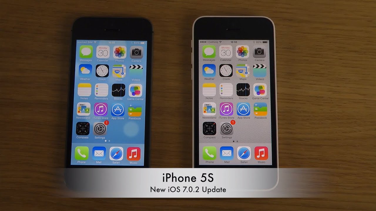 iPhone 5S - New iOS 7.0.2 Update - YouTube