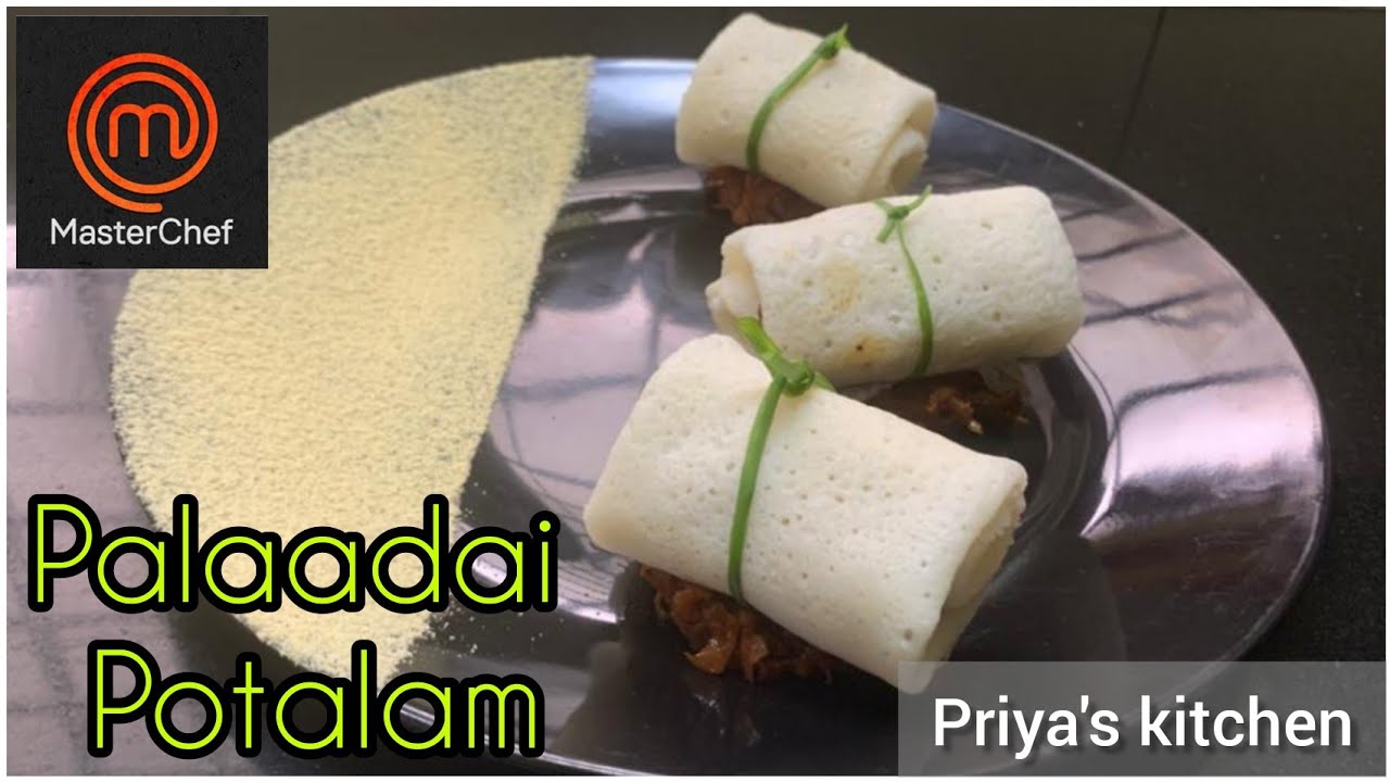 Paladai Pottalam | Master Chef Recipe | Recipe inspired by ...