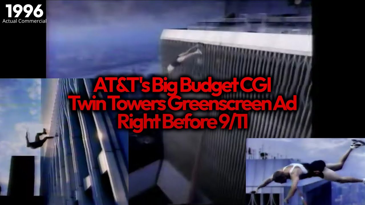 AT&T's Big Budget 1996 Twin Towers Greenscreen Commercial : Getting The ...