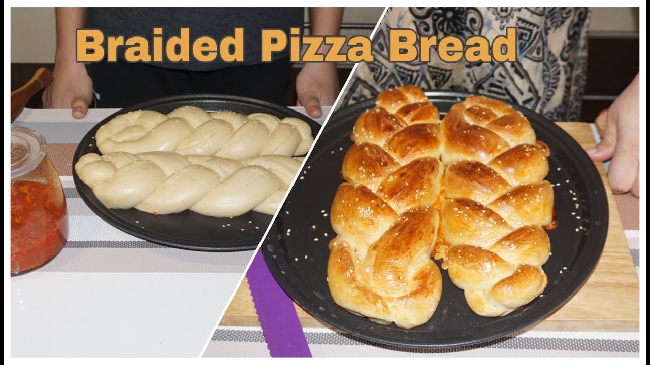Braided Pizza Bread - YouTube