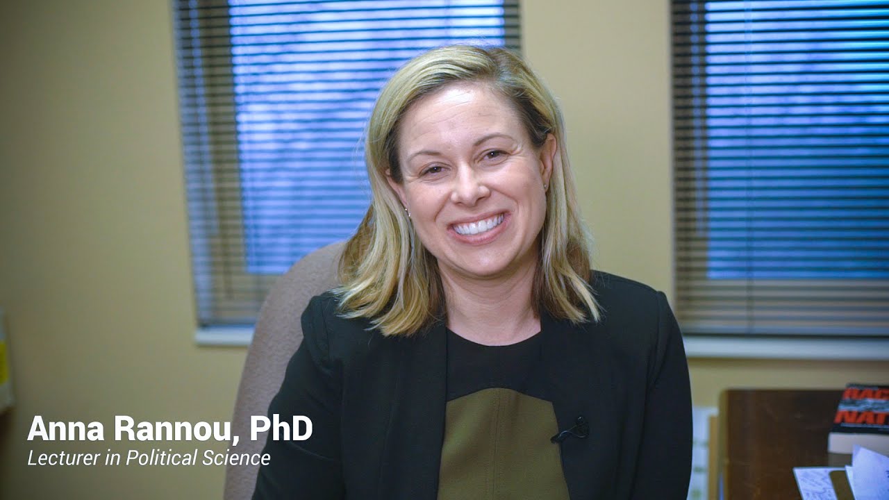 Dr. Anna Rannou, Lecturer in Political Science - YouTube
