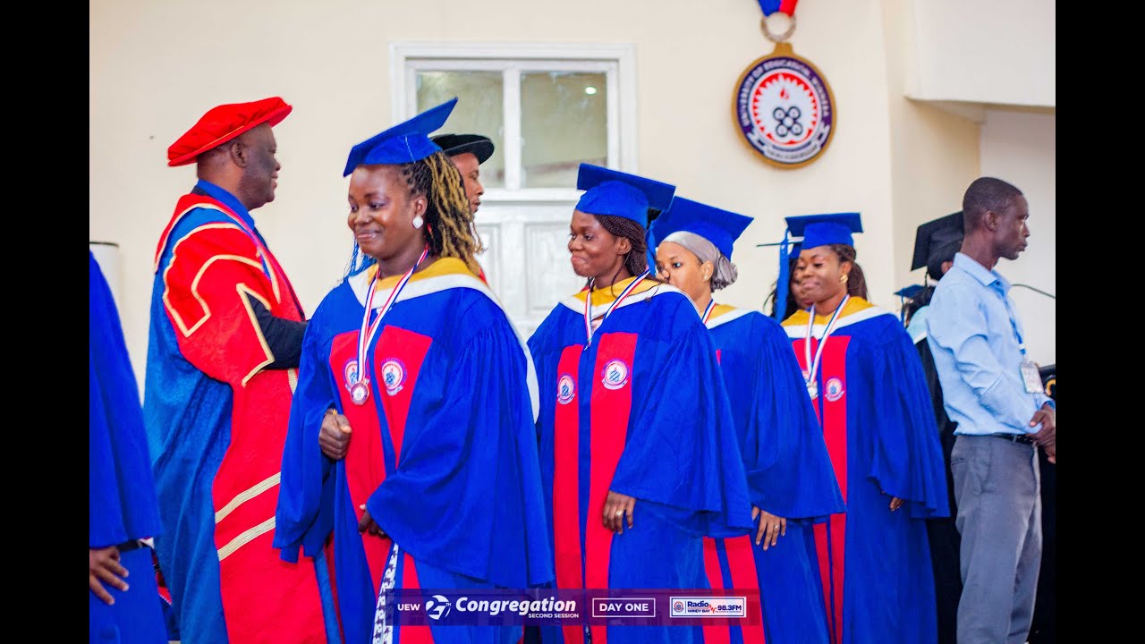 DAY 1 OF THE 2ND SESSION OF THE 27TH CONGREGATION OF THE UNIVERSITY OF EDUCATION, WINNEBA - YouTube