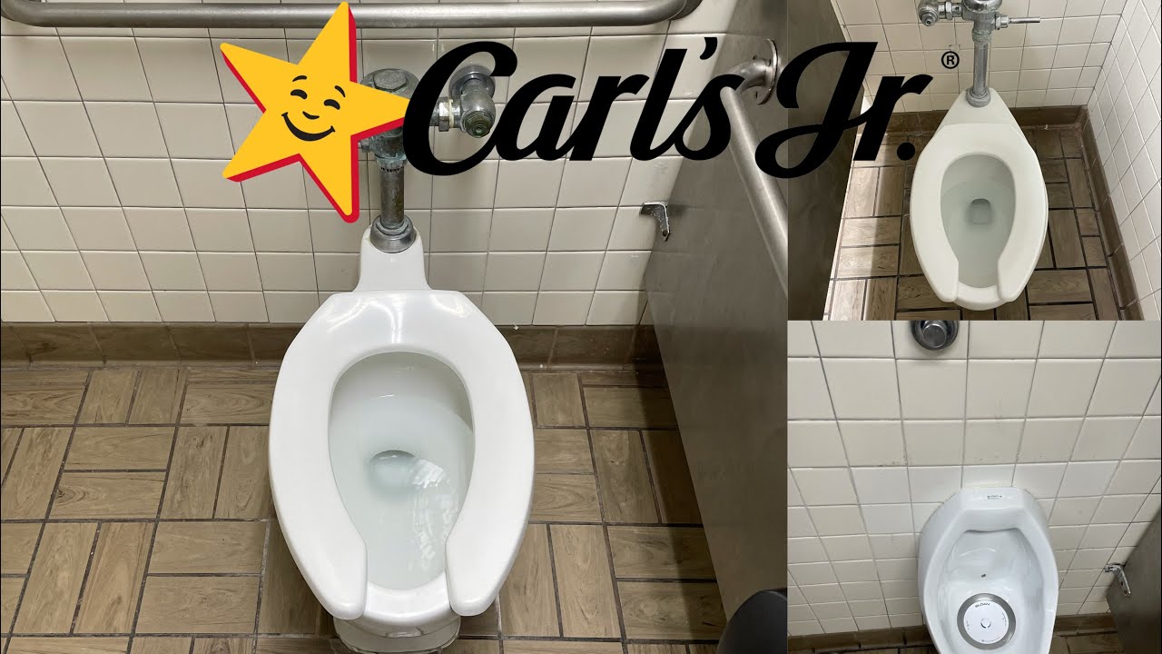 Carl’s Jr. Men’s Restroom Full Shoot! - YouTube