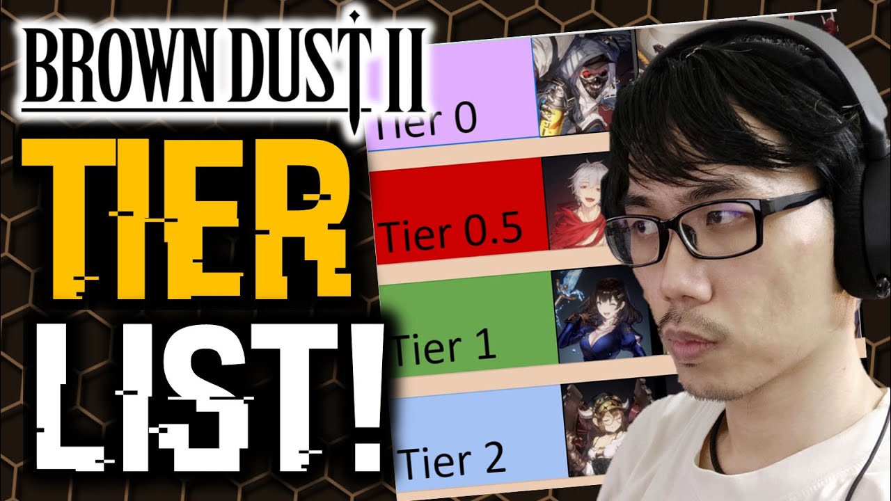 WE MADE A TIER LIST! (Work In Progress) | Brown Dust 2 - YouTube