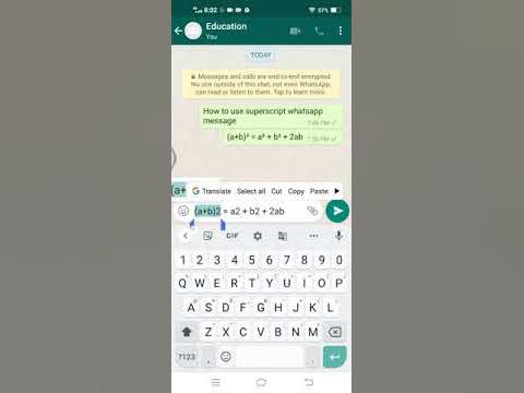 #shorts How to write power in mobile Google keyboard whatsapp message # ...