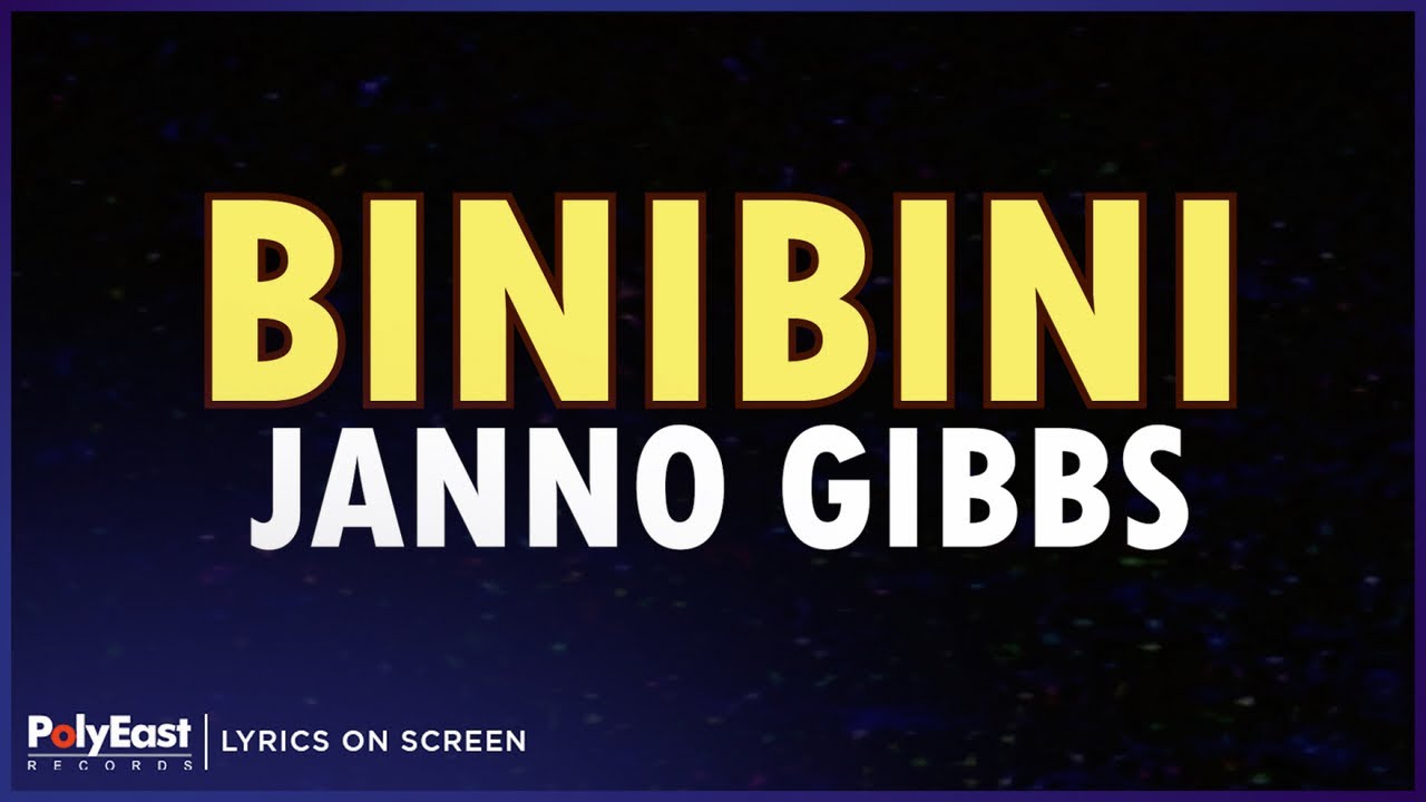 Janno Gibbs - Binibini (Lyrics On Screen) - YouTube