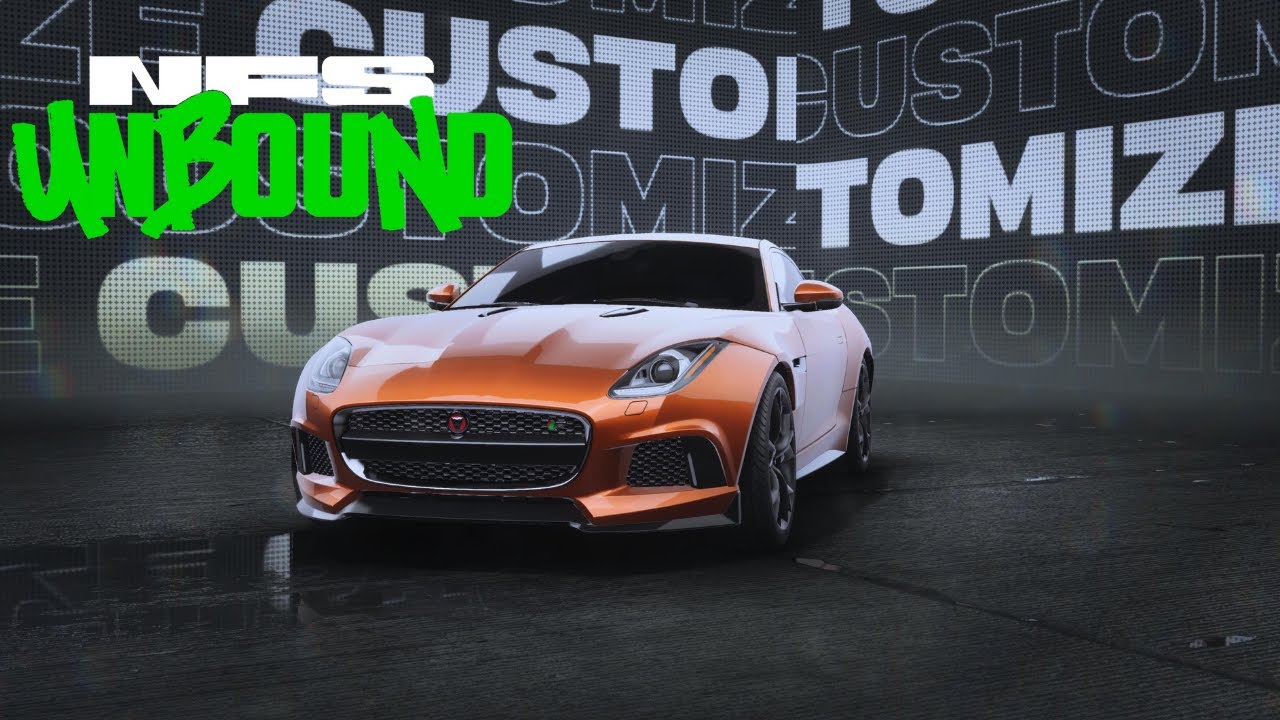 NFS Unbound: Jaguar F Type R - Customization & Gameplay - YouTube