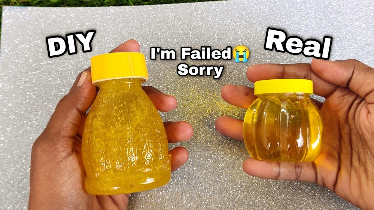 Homemade Pumpkin bottle slime / recreate video failed😭🥺 - YouTube