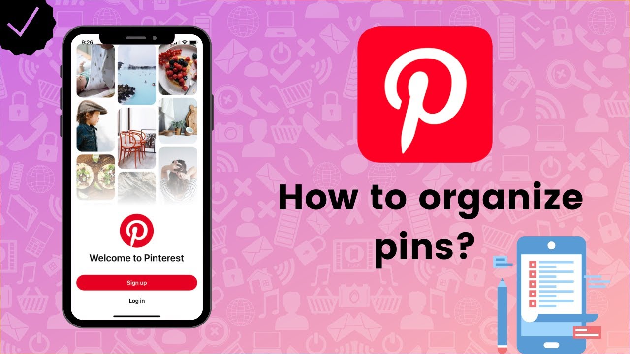 How to organize pins on Pinterest? - Pinterest Tips - YouTube