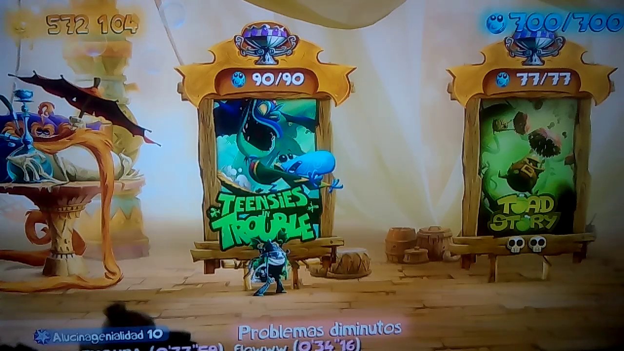 Rayman Legends | Problemas Diminutos | Castillo Roquero | Final de ...