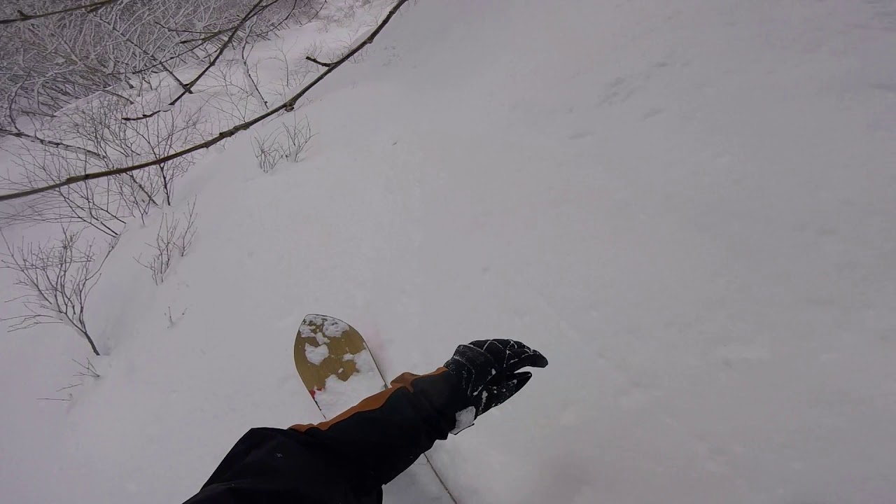 Snowboarding Japow Nagano - YouTube